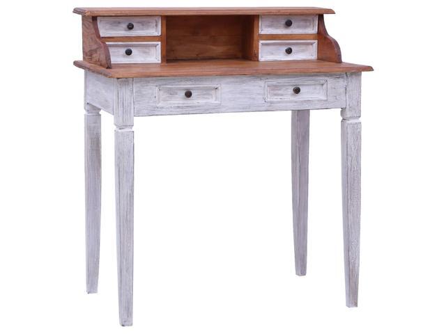 Click here for vidaXL Writing Desk with Drawers Secretaire Comput... prices