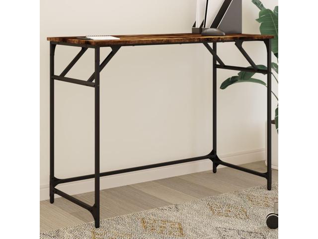 Click here for vidaXL Desk End Sofa Table Smoked Oak Engineered W... prices