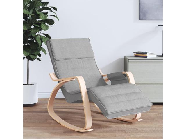 Click here for vidaXL Rocking Chair Light gray prices