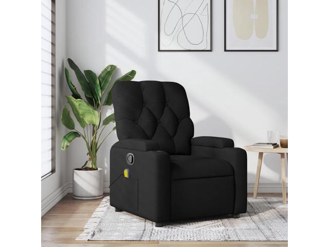 Click here for vidaXL Massage Recliner Chair Black prices
