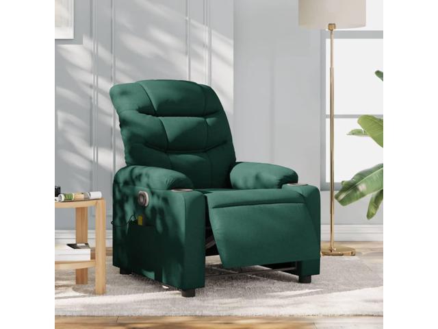 Click here for vidaXL Electric Massage Recliner Chair Dark Green prices