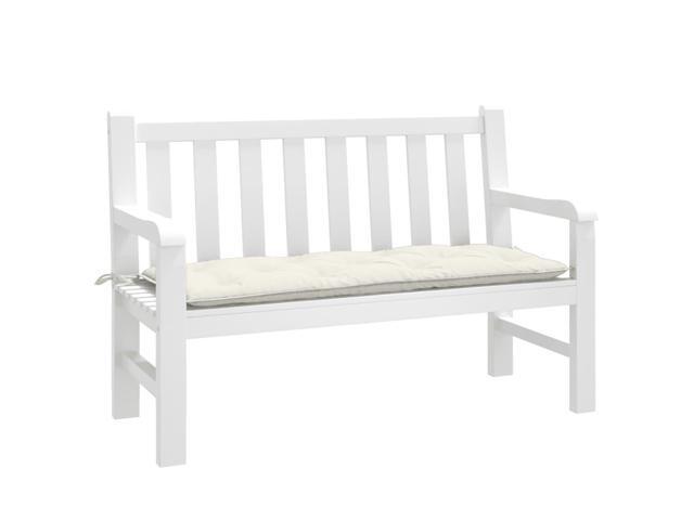 Click here for vidaXL Garden Bench Cushion Melange cream 100 poly... prices