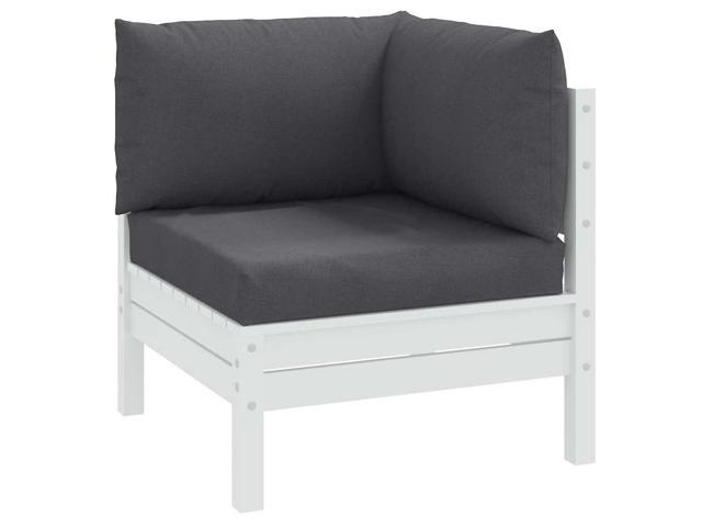 Click here for vidaXL Pallet Cushions 3 pcs Melange Anthracite Fa... prices