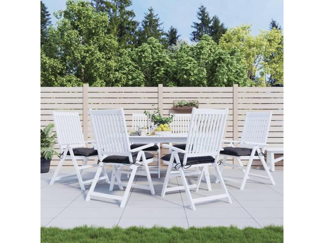 Click here for vidaXL Chair Cushion Set of 6 Anthracite Oxford fa... prices