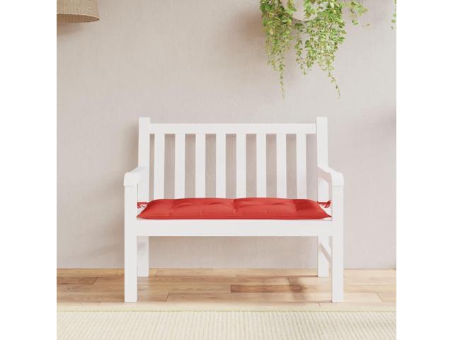 Click here for vidaXL Garden Bench Cushion Red Oxford fabric (100... prices