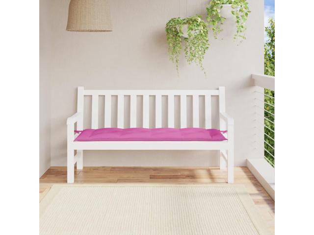 Click here for vidaXL Garden Bench Cushion Pink Oxford fabric (10... prices