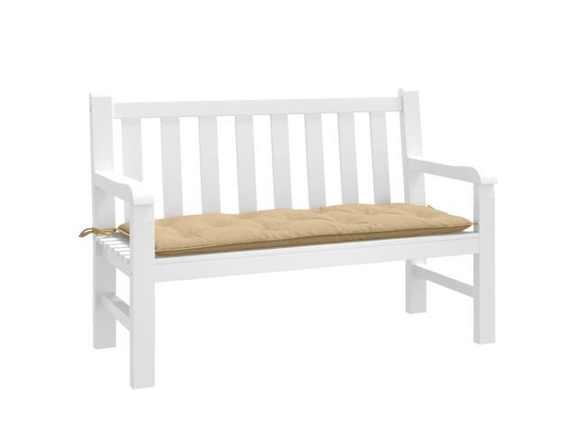 Click here for vidaXL Garden Bench Cushion Melange beige 100 poly... prices