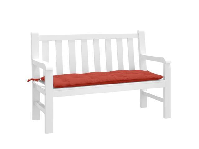 Click here for vidaXL Garden Bench Cushion Melange Red 100 Polyes... prices