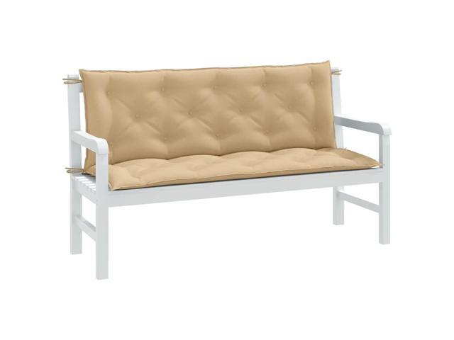 Click here for vidaXL Garden Bench Cushion Melange beige Polyeste... prices
