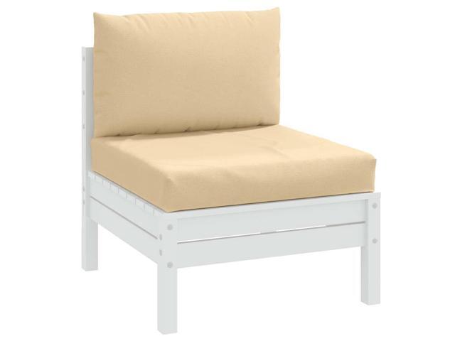 Click here for vidaXL Pallet Cushions 2 pcs Melange Beige Fabric prices