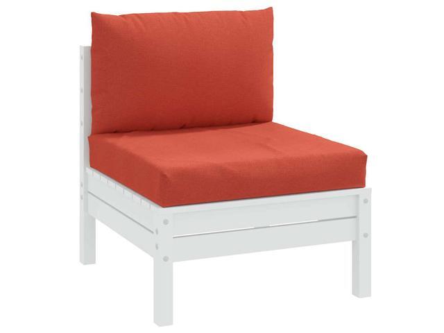 Click here for vidaXL Pallet Cushions 2 pcs Melange Red Fabric prices