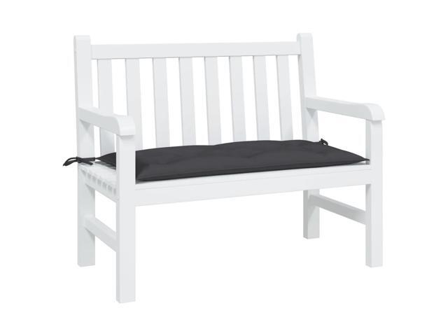 Click here for vidaXL Garden Bench Cushion Black Oxford fabric (1... prices