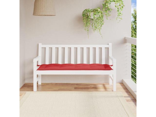 Click here for vidaXL Garden Bench Cushion Red Oxford fabric Stan... prices