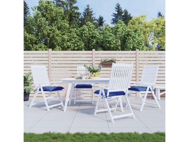 Click here for Chair Cushions 4 pcs Blue 15.7x15.7x2.8 Oxford Fab... prices