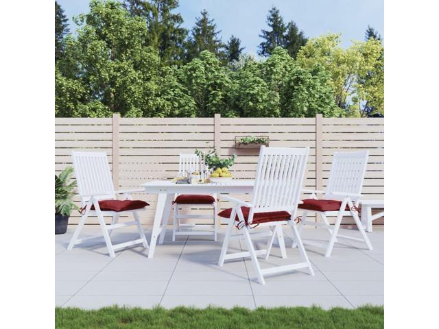 Click here for vidaXL Pallet Cushion Set of 4 Wine Red Oxford fab... prices