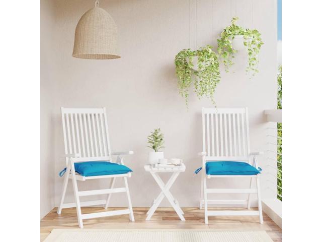 Click here for vidaXL Pallet Cushion Set of 2 Light blue Oxford f... prices