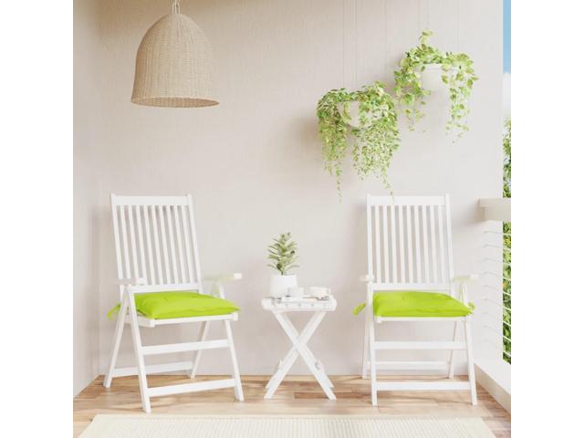 Click here for vidaXL Pallet Cushion Set of 2 Bright Green Oxford... prices