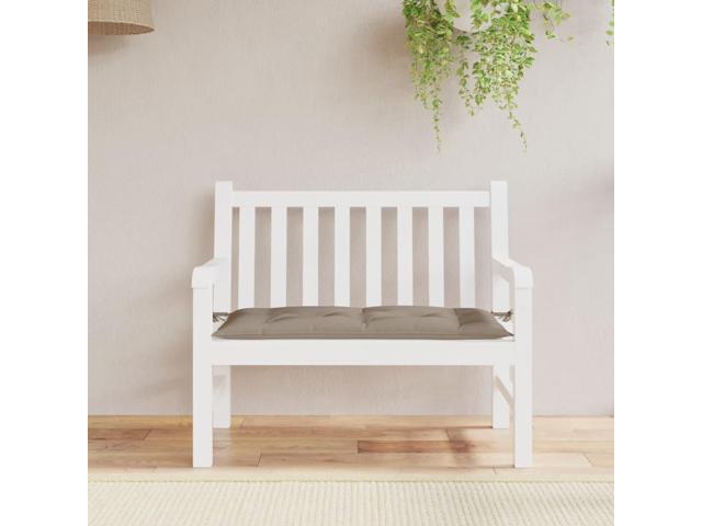 Click here for vidaXL Garden Bench Cushion Taupe Oxford fabric (1... prices