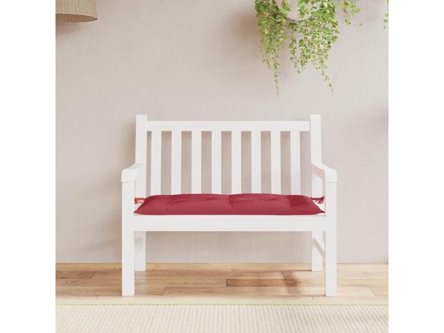 Click here for vidaXL Garden Bench Cushion Wine Red Oxford Fabric... prices