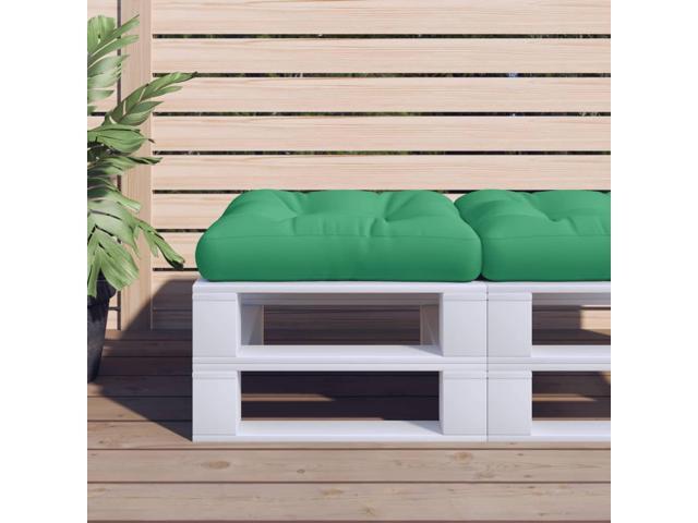 Click here for vidaXL Pallet Cushion Green 100 polyester Large prices