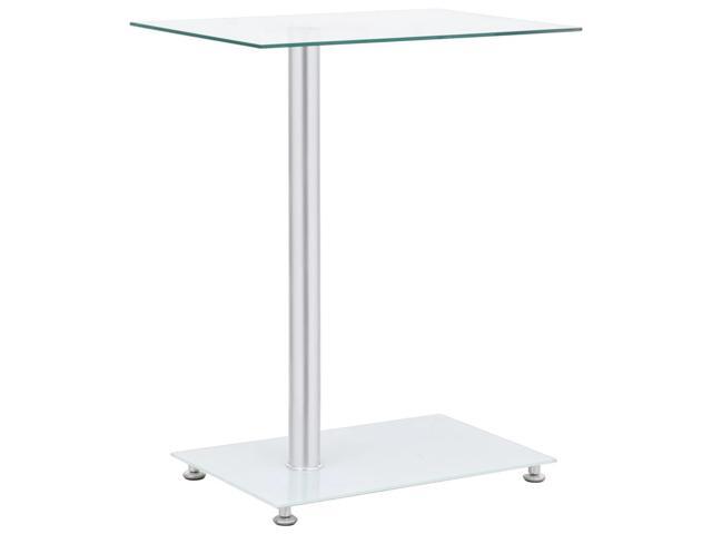 Click here for vidaXL Side Table Transparent Tempered glass  stai... prices