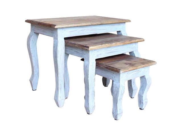 Click here for vidaXL Nest of Table Set Side Couch Coffee Tables... prices