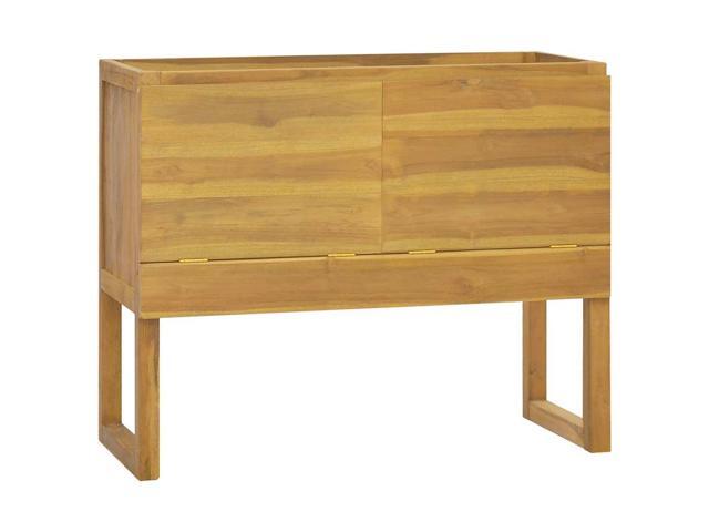 Click here for vidaXL Bathroom Cabinet 35.4x17.7x29.5 Solid Wood... prices