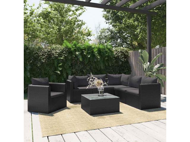 Click here for vidaXL Patio Sofa 7 Piece Outdoor Sectional Sofa w... prices
