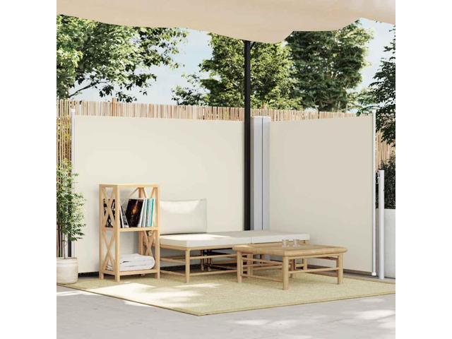 Click here for vidaXL Retractable Side Awning Patio Folding Priva... prices