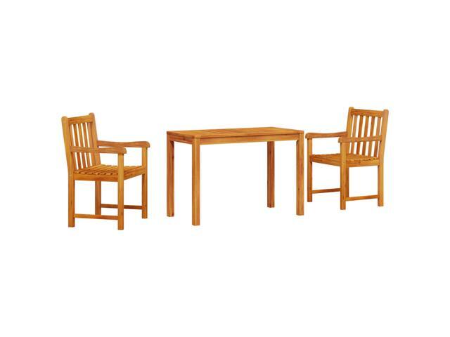 Click here for vidaXL Garden Dining Set 3 pcs Brown solid acacia... prices