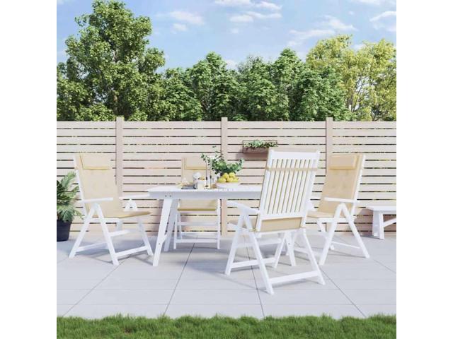 Click here for Highback Chair Cushions 4 pcs Beige Oxford Fabric... prices