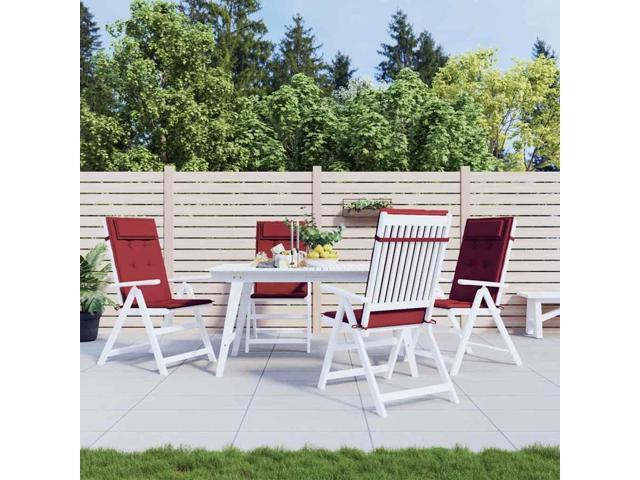 Click here for vidaXL Chair Cushion 4 Pcs Backrest Pillow Seat Cu... prices