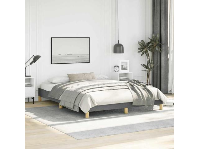 Click here for vidaXL Queen Size Bed Frame with Plywood Slats  Pl... prices