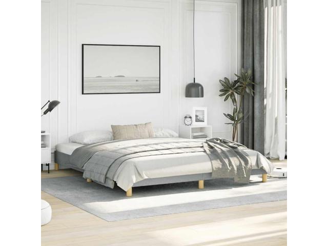 Click here for vidaXL California King Size Bed Frame with Plywood... prices