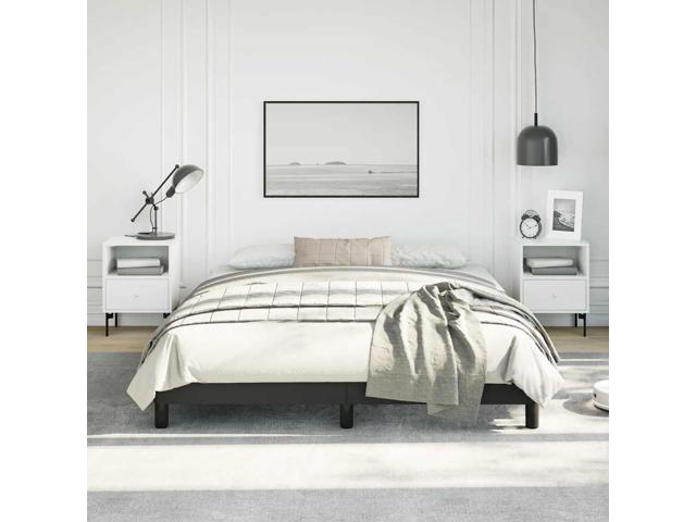 Click here for vidaXL Queen Size Bed Frame with Plywood Slats  Pl... prices