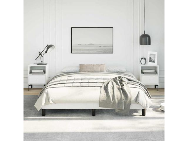 Click here for vidaXL Queen Size Bed Frame with Plywood Slats  Pl... prices