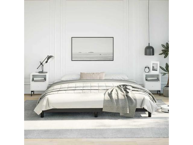 Click here for vidaXL King Size Bed Frame with Plywood Slats  Pla... prices