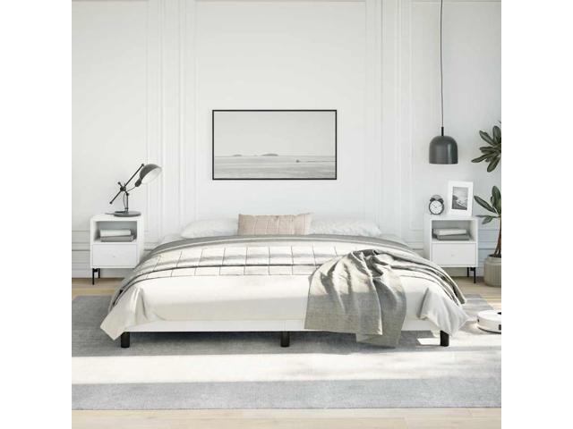 Click here for vidaXL King Size Bed Frame with Plywood Slats  Pla... prices