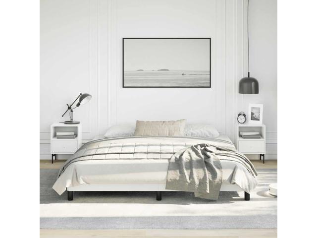 Click here for vidaXL California King Size Bed Frame with Plywood... prices