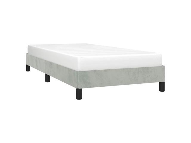 Click here for vidaXL Twin Size Bed Frame with Plywood Slats  Pla... prices