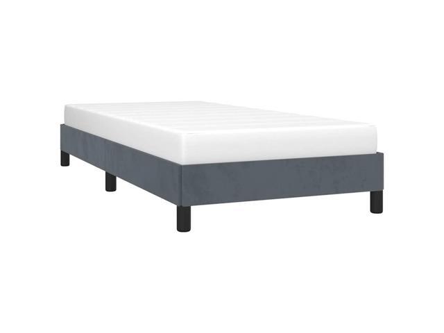 Click here for vidaXL Twin Size Bed Frame with Plywood Slats  Pla... prices