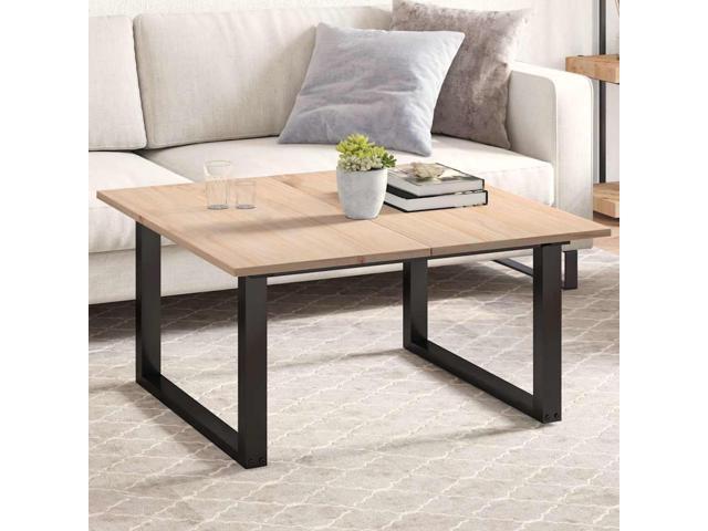 Click here for vidaXL Table Top Set of 2 Natural Solid pine wood... prices