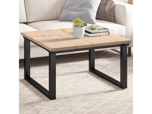 Click here for vidaXL Table Top Set of 2 Natural Solid Pine Wood... prices