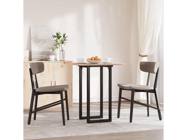 Click here for vidaXL Dining Table Legs O-Frame 31.5x15.7x28.7 St... prices