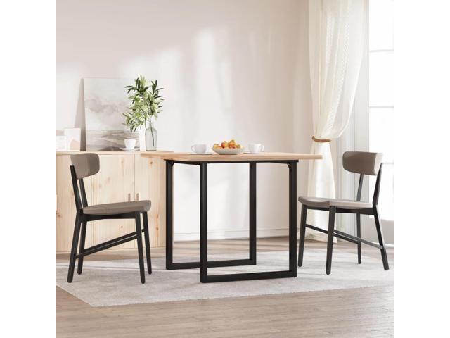 Click here for vidaXL Dining Table Legs O-Frame 27.6x27.6x28.7 St... prices