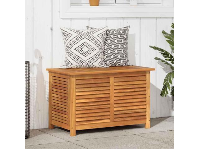 Click here for vidaXL Garden Storage Box with Louver 35.4x19.7x22... prices
