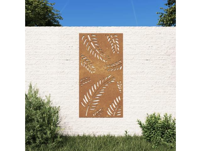 Click here for vidaXL Garden Wall Decoration Rusty Corten Steel L... prices