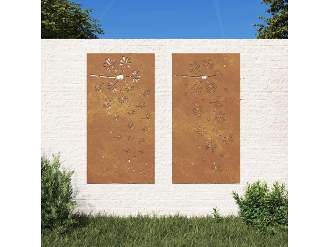 Click here for vidaXL Garden Wall Decoration Rusty Corten steel L... prices