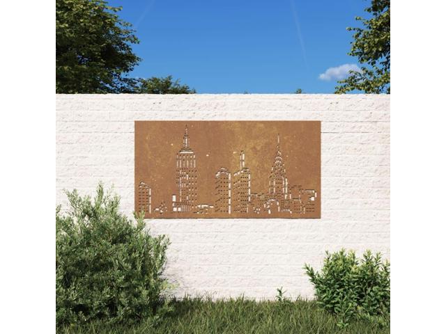 Click here for vidaXL Garden Wall Decoration Starts off silver  r... prices