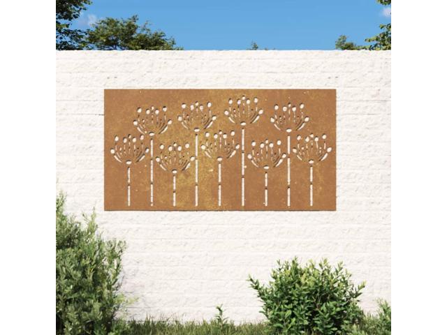 Click here for vidaXL Garden Wall Decoration Rusty Corten Steel 4... prices